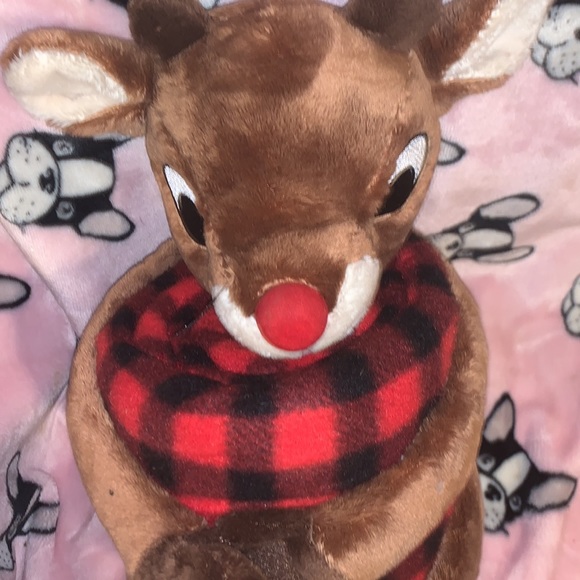 Dan Dee | Holiday | Dan Dee Rudolph Red Nose Reindeer Plush Blanket ...